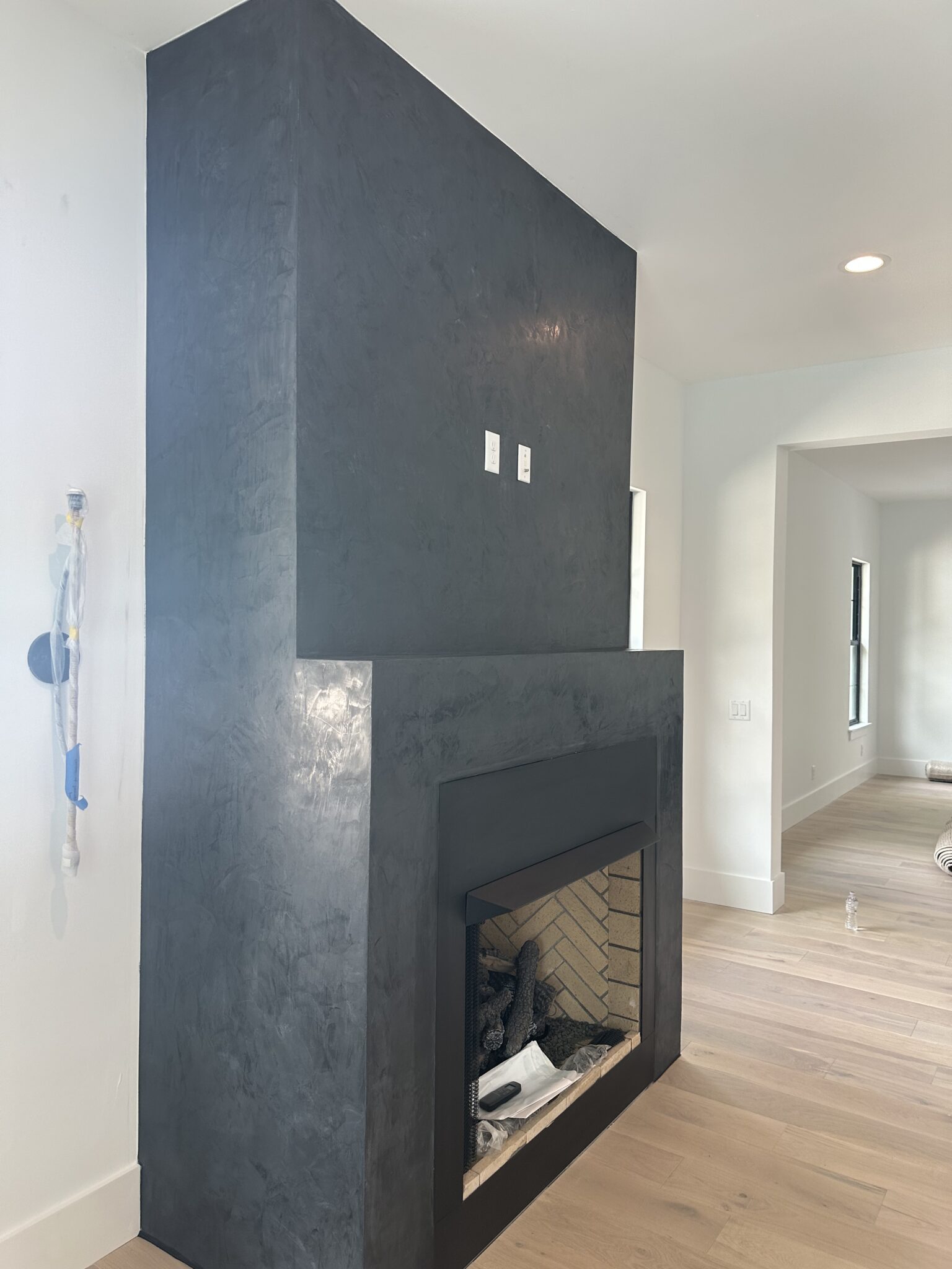 Fireplace Finishes | Sweet Venetian Design Studios